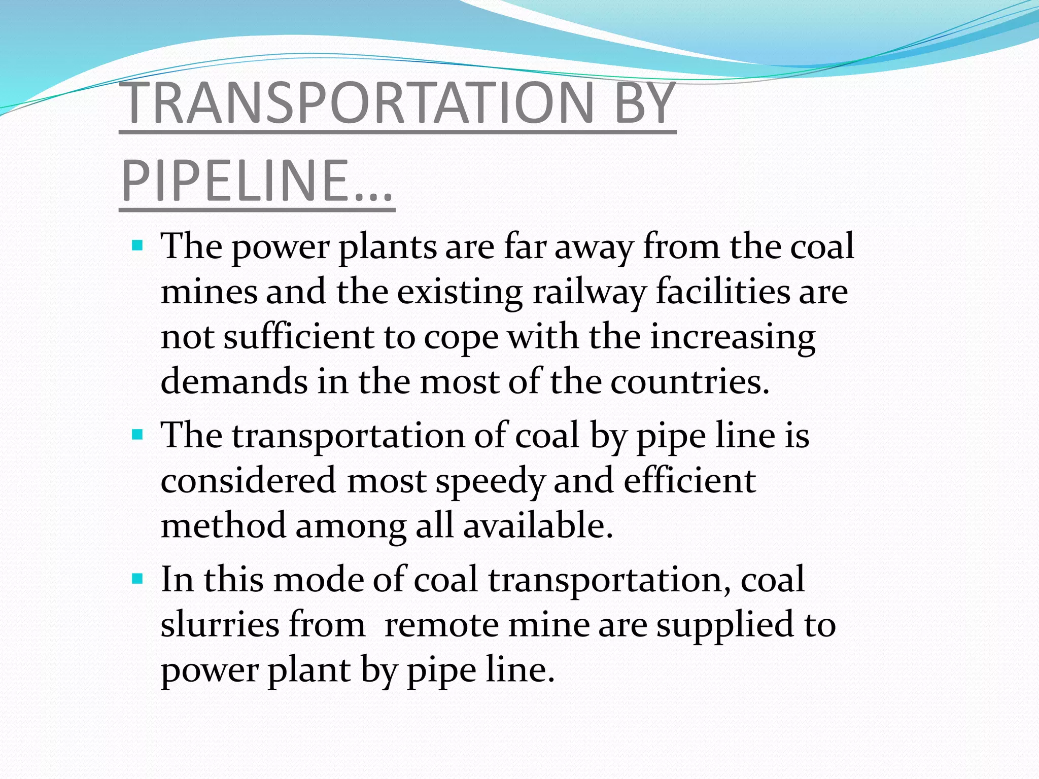 Handling of coal in thermal power plant | PPTX