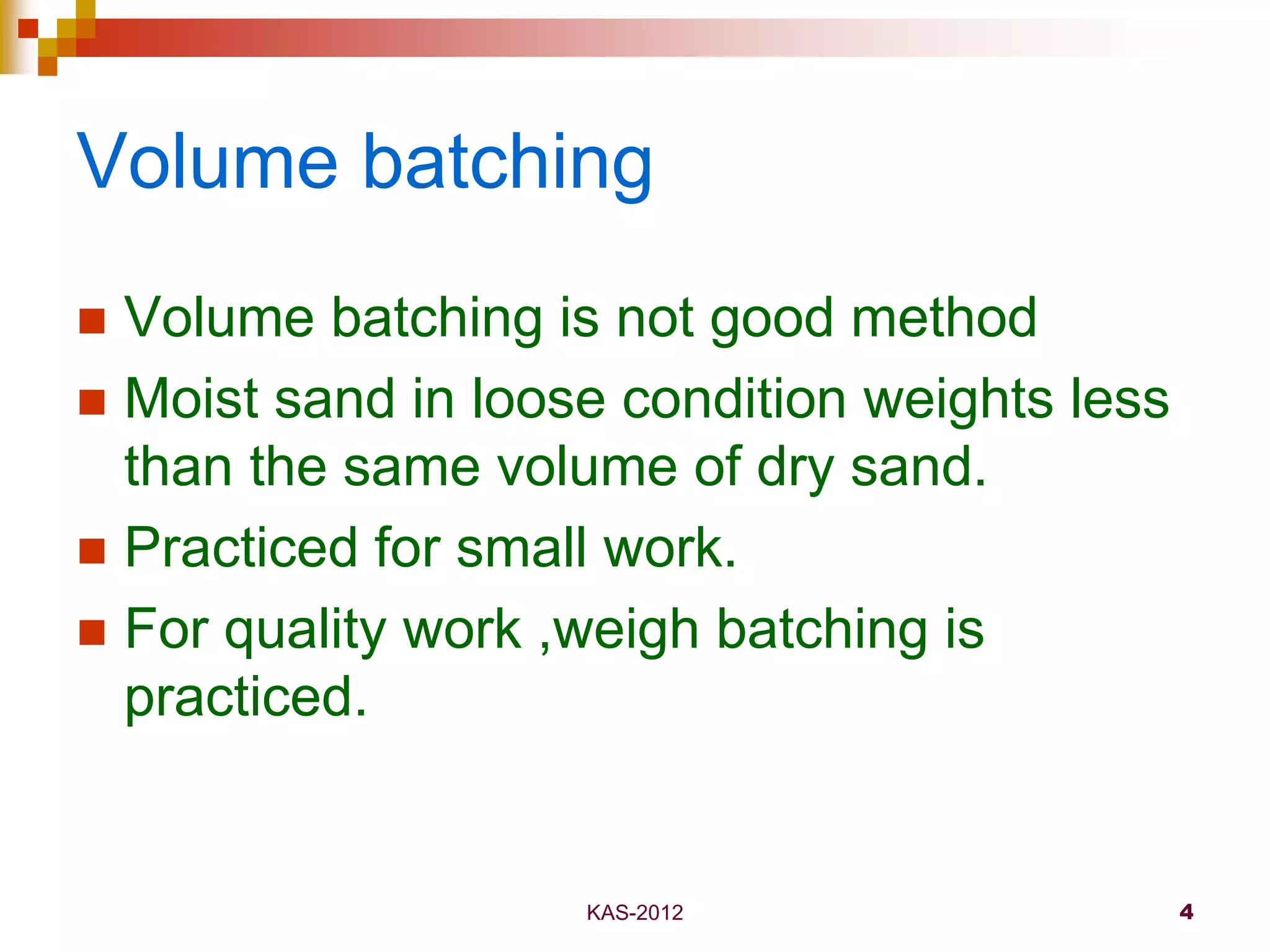 Handling of Concrete | PDF