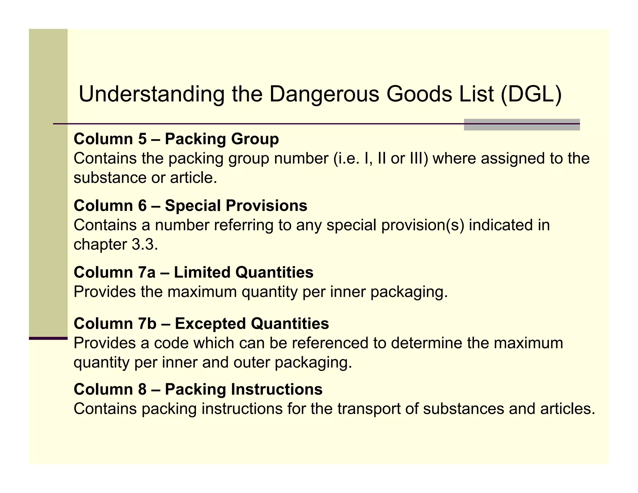 Handling of dangerous goods [compatibility mode] | PDF