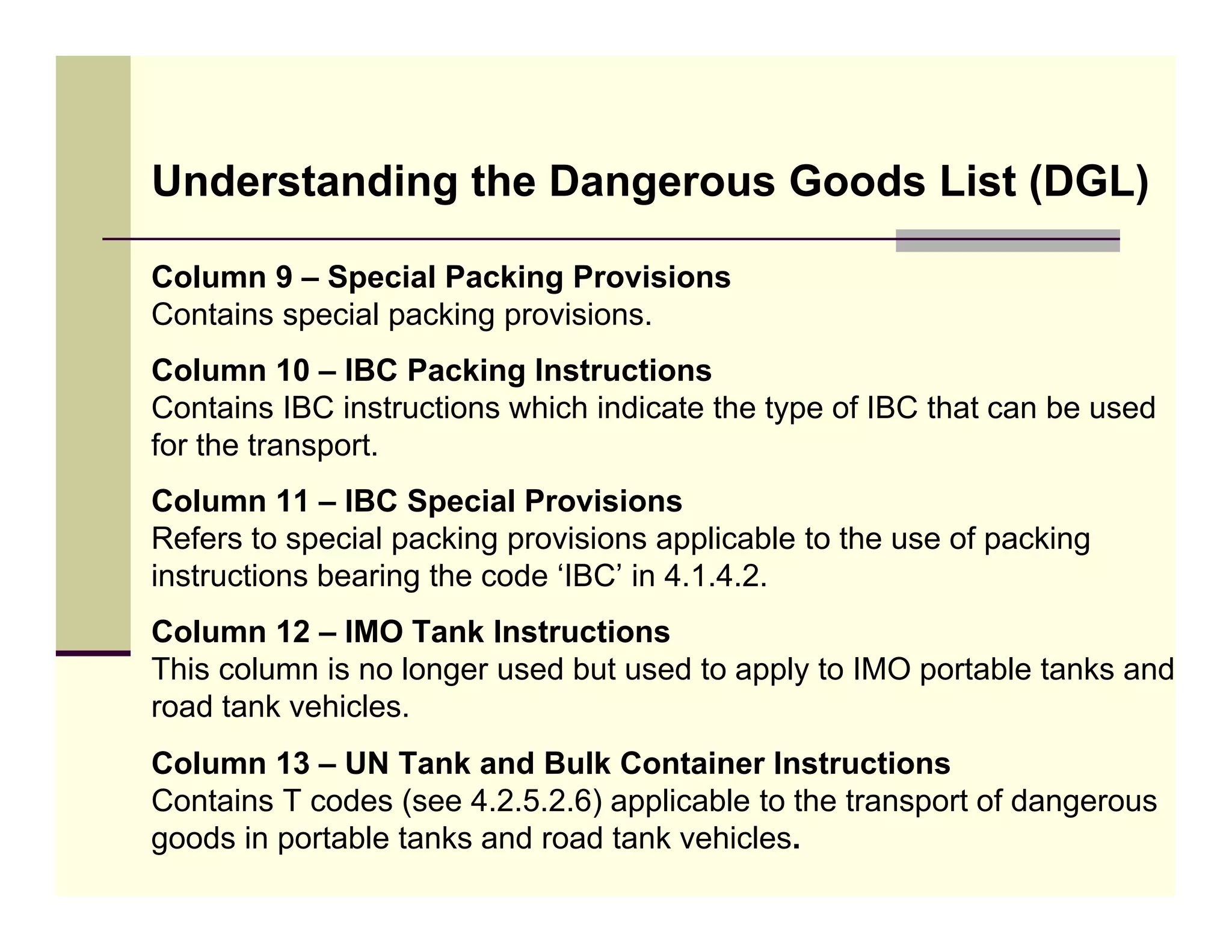 Handling of dangerous goods [compatibility mode] | PDF