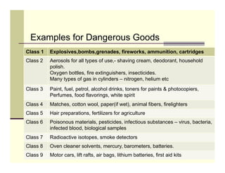 Handling of dangerous goods [compatibility mode] | PDF