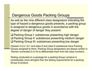 Handling of dangerous goods [compatibility mode] | PDF