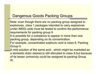 Handling of dangerous goods [compatibility mode] | PDF