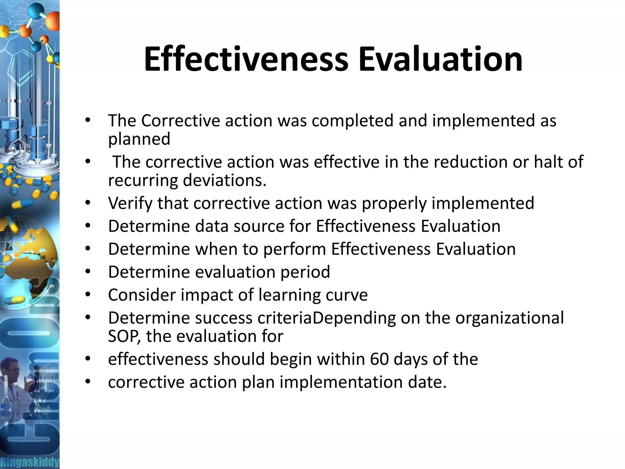 GMP Training: Handling of deviation | PPTX | Manufacturing Industry ...