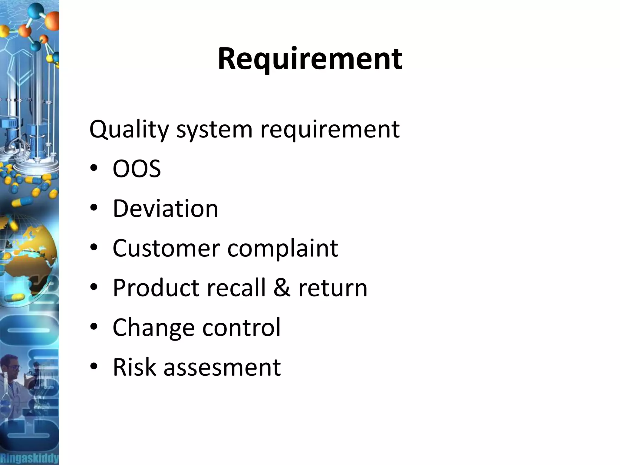 GMP Training: Handling of deviation | PPTX