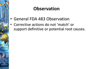 GMP Training: Handling of deviation | PPTX