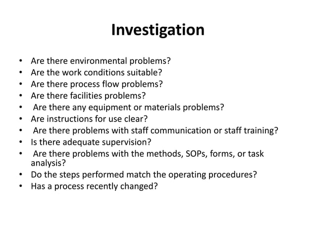 GMP Training: Handling of deviation | PPTX | Manufacturing Industry ...