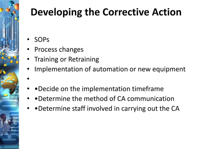GMP Training: Handling of deviation | PPTX | Manufacturing Industry ...