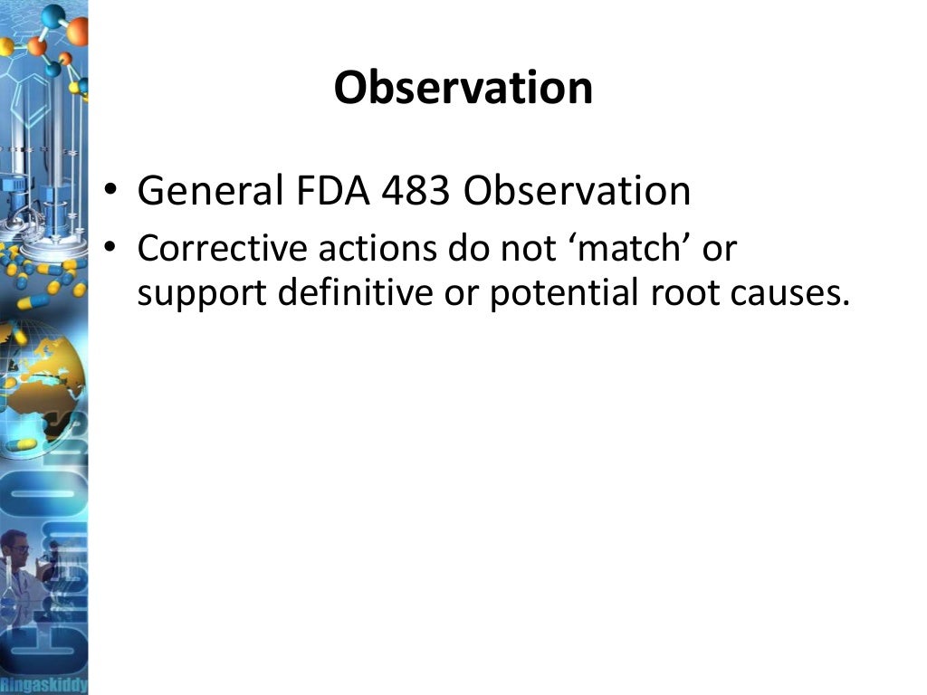 GMP Training: Handling of deviation