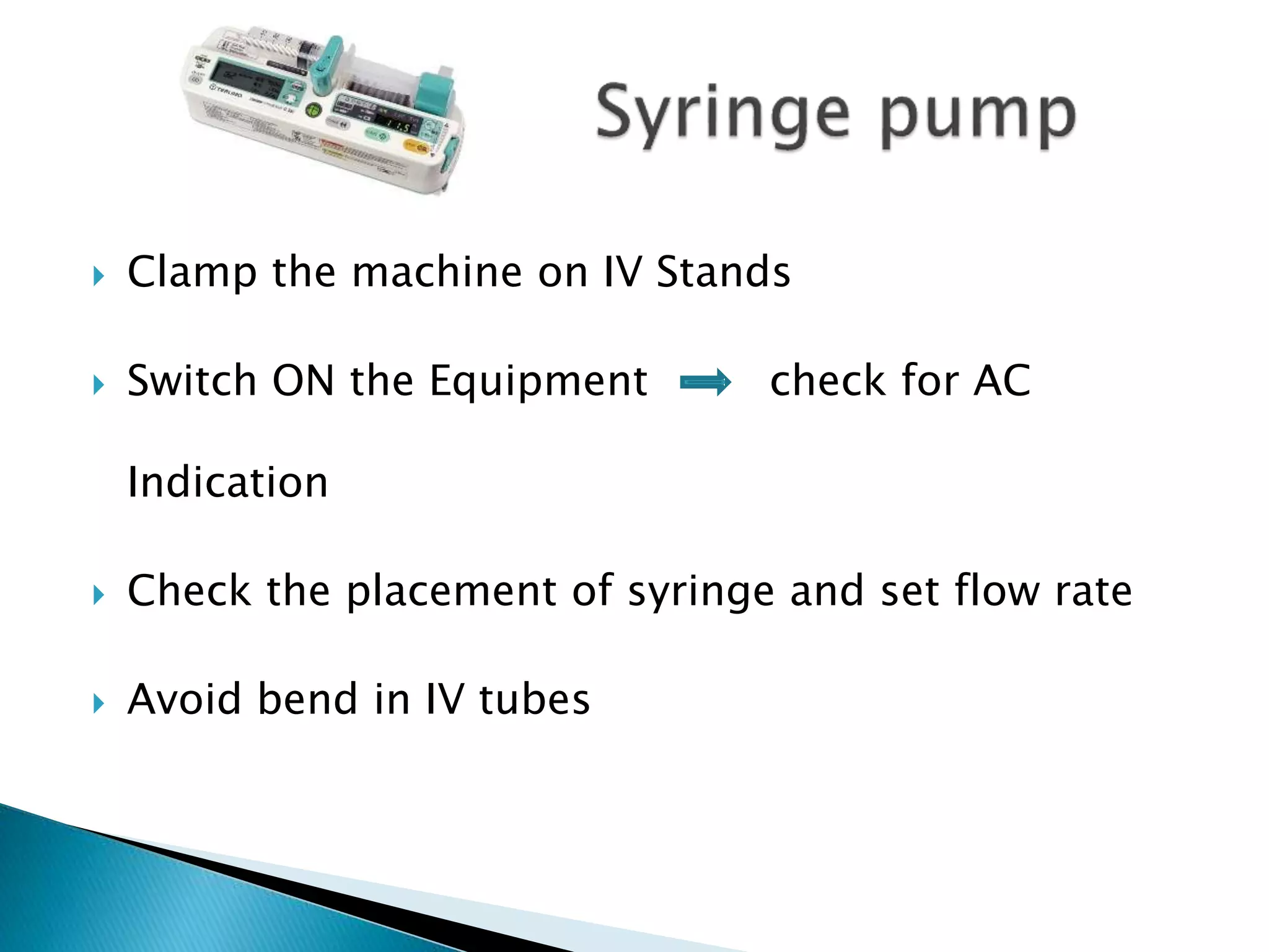 Handling of equipments | PPTX