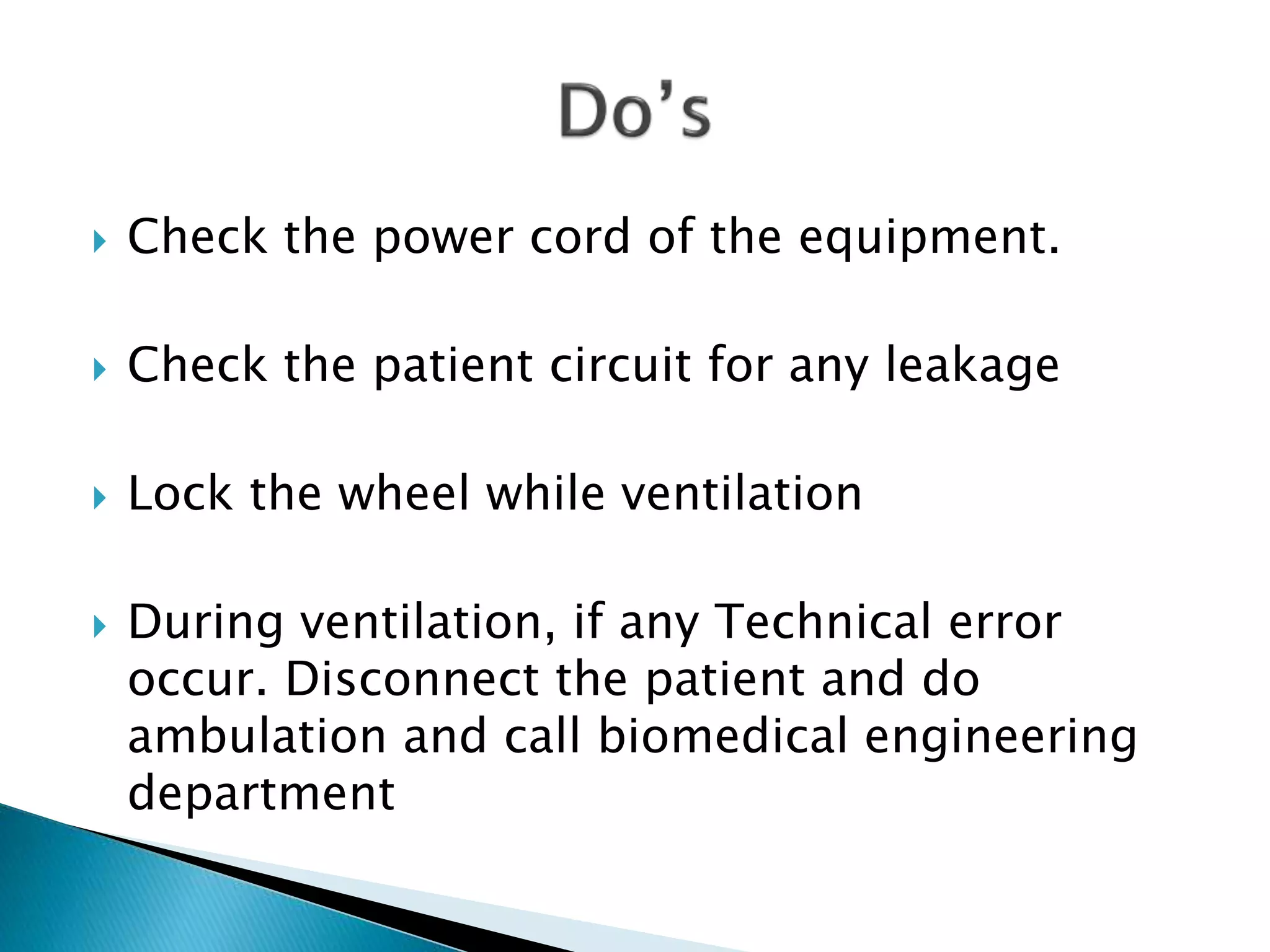 Handling of equipments | PPTX