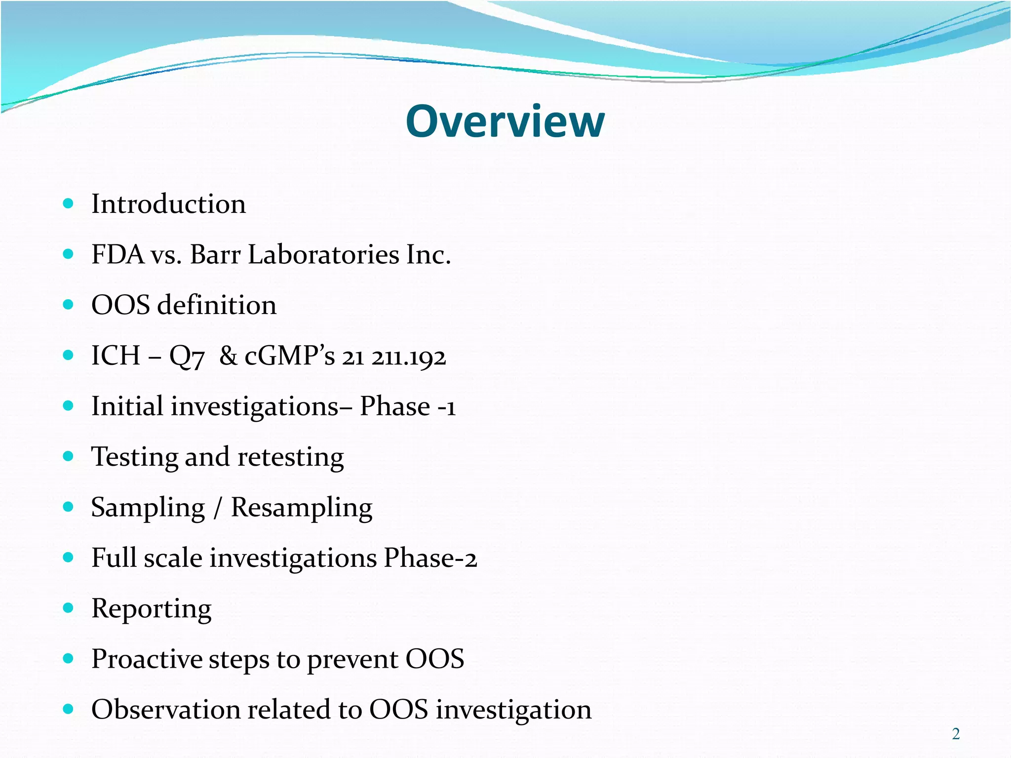 Handling of OOS Dr.A. Amsavel | PDF