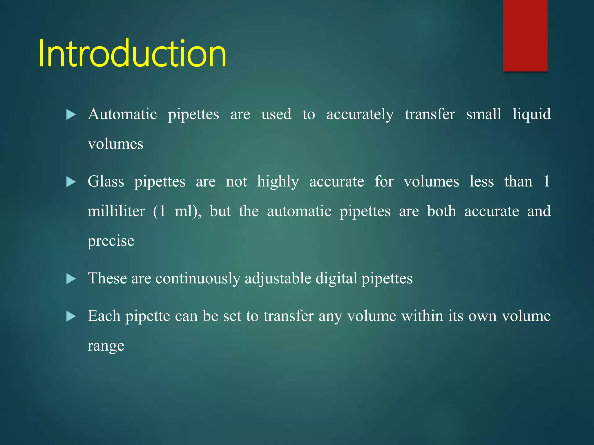 Handling of pipette ,buret,separatory funnnel, graduated cylinder | PPT