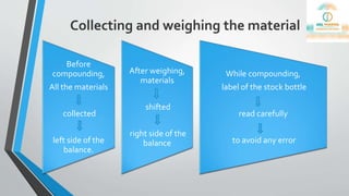 Handling of prescription | PPTX
