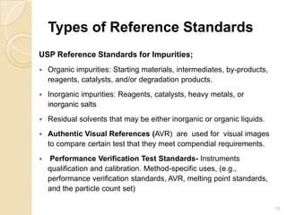Handling of Refernce Standards_Dr.A.Amsavel | PPT