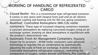 Handling of refrigerated cargo by tharun kumar malapati.pptx