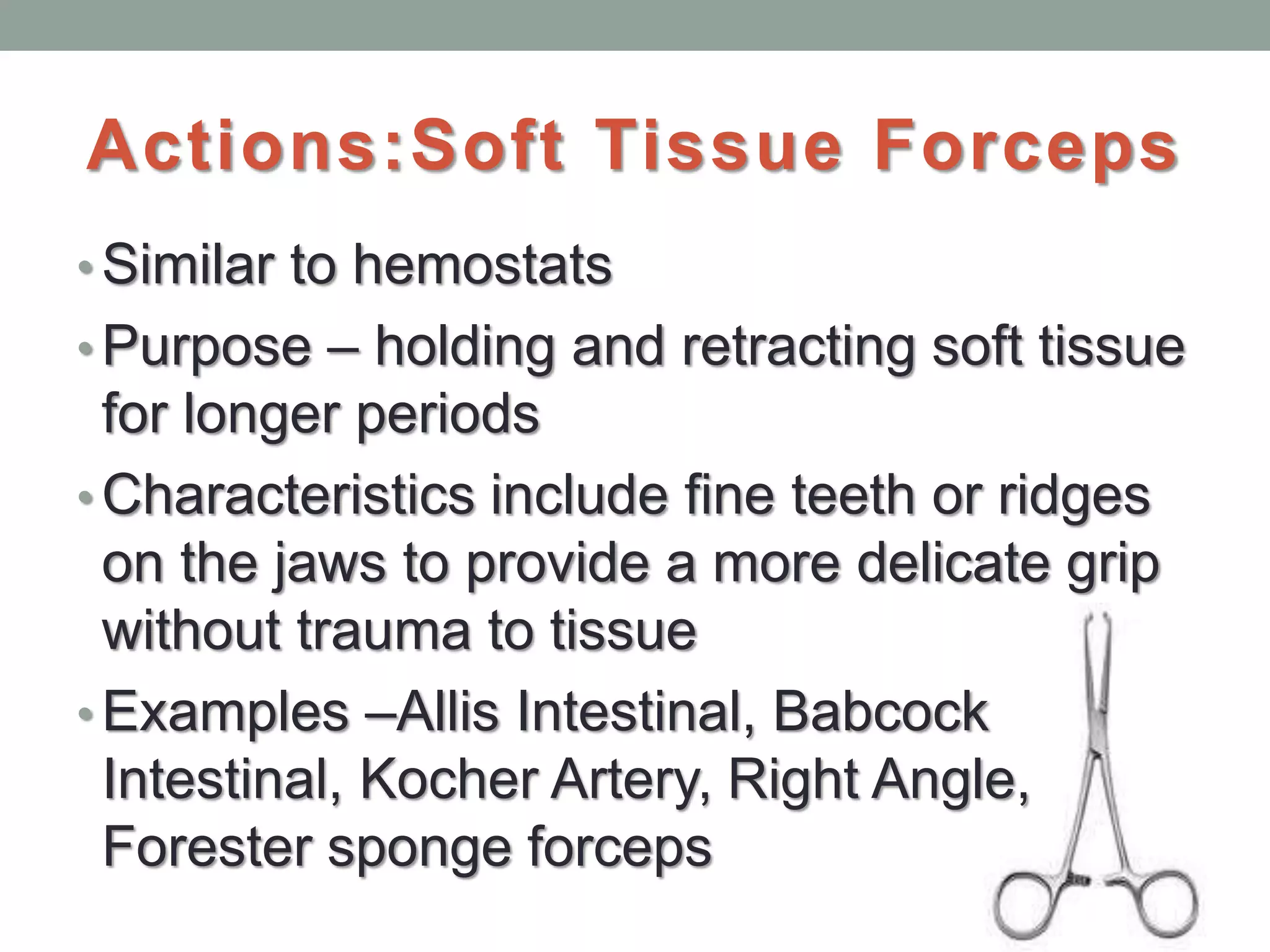 Handling of surgical instruments | PPTX