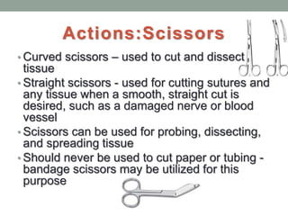 Handling of surgical instruments | PPTX