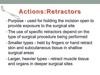 Handling of surgical instruments | PPTX