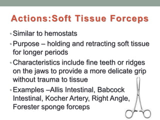 Handling of surgical instruments | PPTX