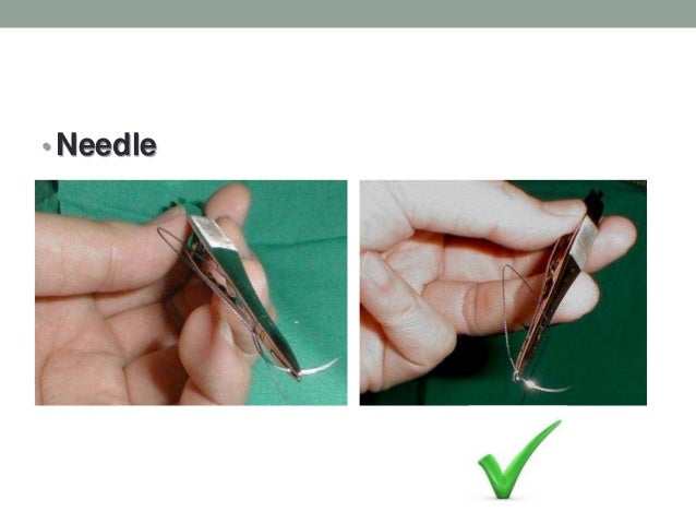 Handling of surgical instruments