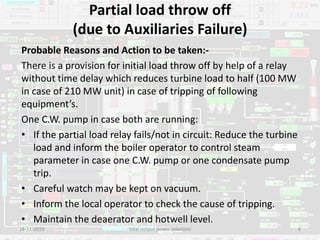 Handling of turbine side emergencies | PDF