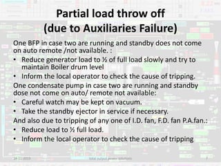 Handling of turbine side emergencies | PDF