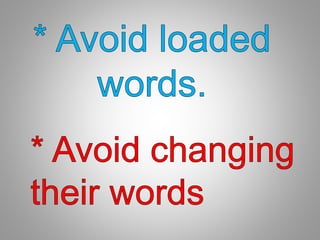 Handling Open Forums | PPTX