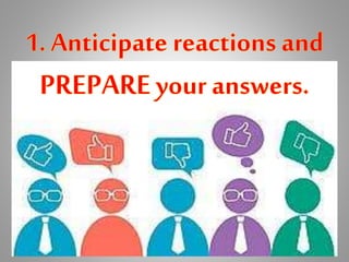 Handling Open Forums | PPTX