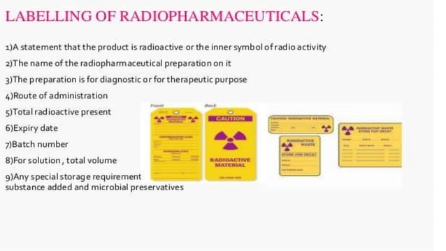 Handling and packing of radiopharmaceuticals. | PPTX
