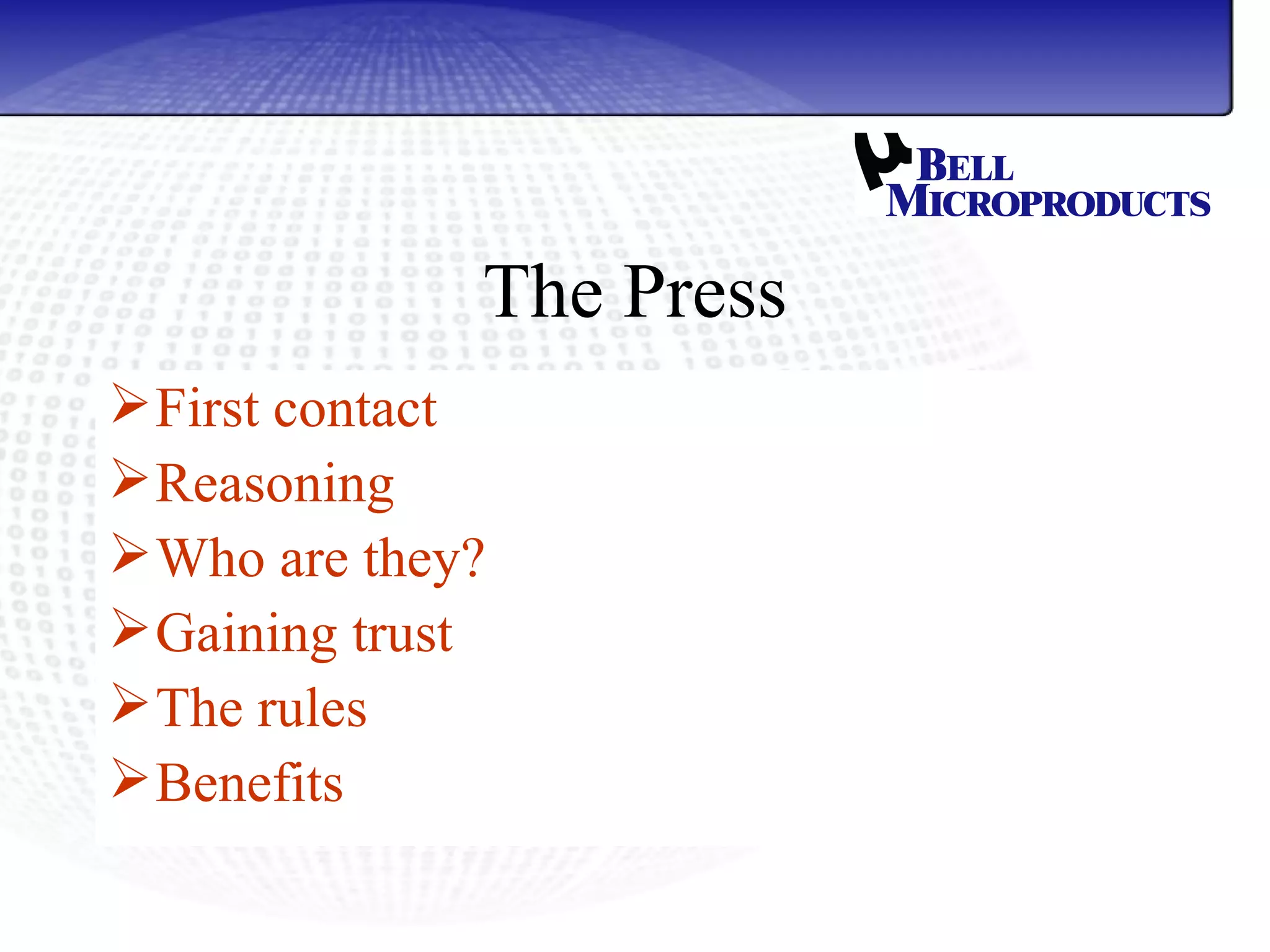 Handling Press | PPT