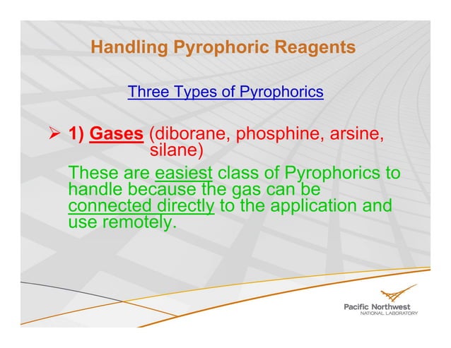 Handling Pyrophoric Reagents | PDF | First Aid | Injuries