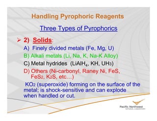 Handling Pyrophoric Reagents | PDF