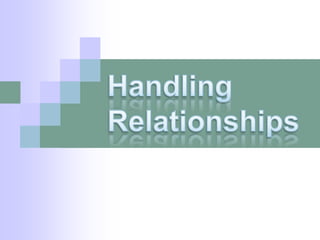 Handling relationships | PPTX
