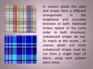 HANDLING SPECIAL FABRICS.pdfhandling special fabrics notes | PDF