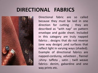 HANDLING SPECIAL FABRICS.pdfhandling special fabrics notes | PDF