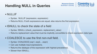 Handling SQL Server Null Values | PDF | Databases | Computer Software and Applications