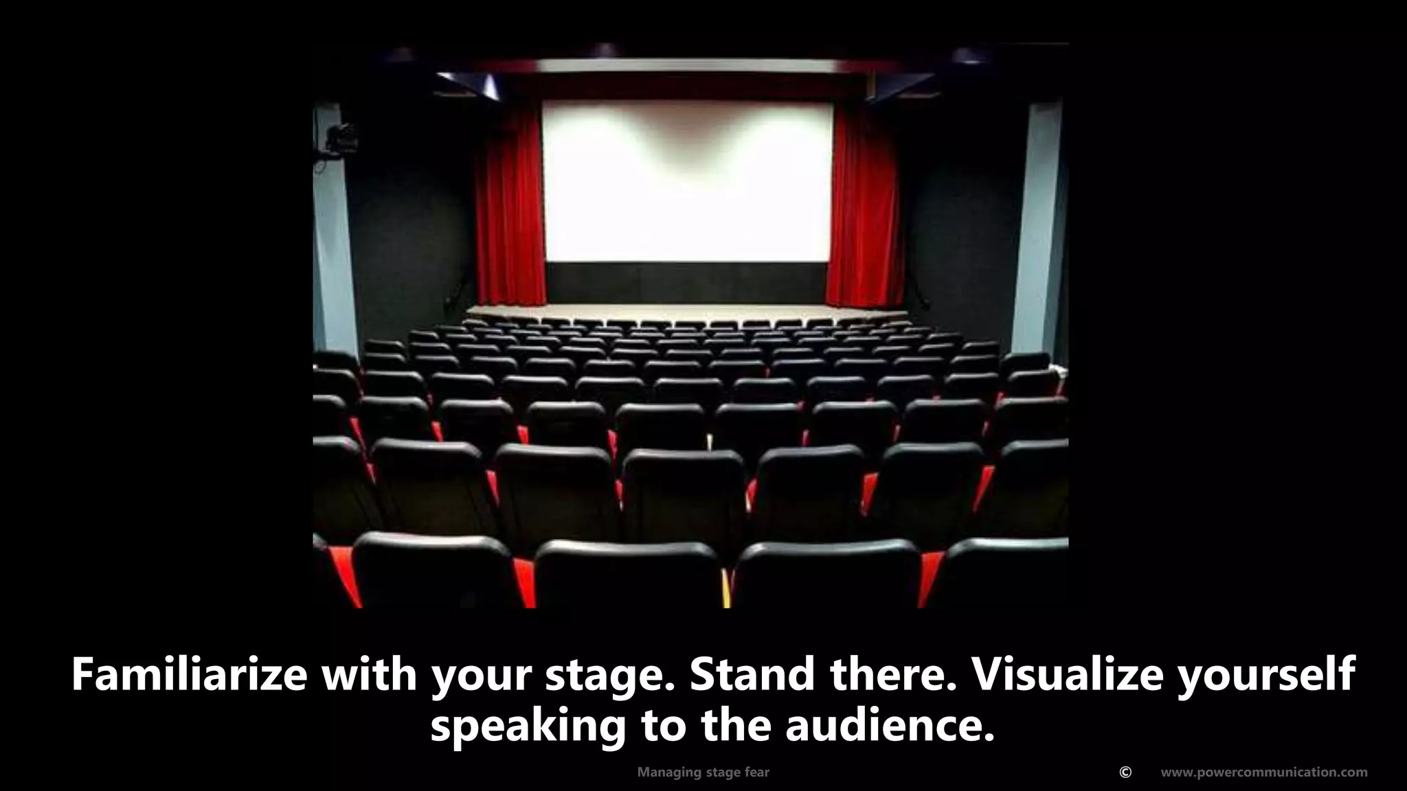 Managing the Fear of Public Speaking / Handling Stage Fear | PPTX