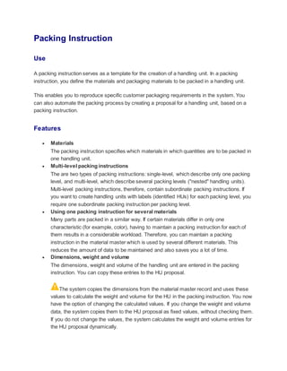 Handling unit management (lo hu) | DOCX