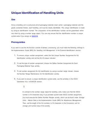 Handling unit management (lo hu) | DOCX