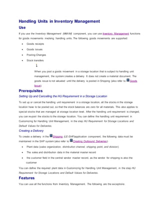 Handling unit management (lo hu) | DOCX