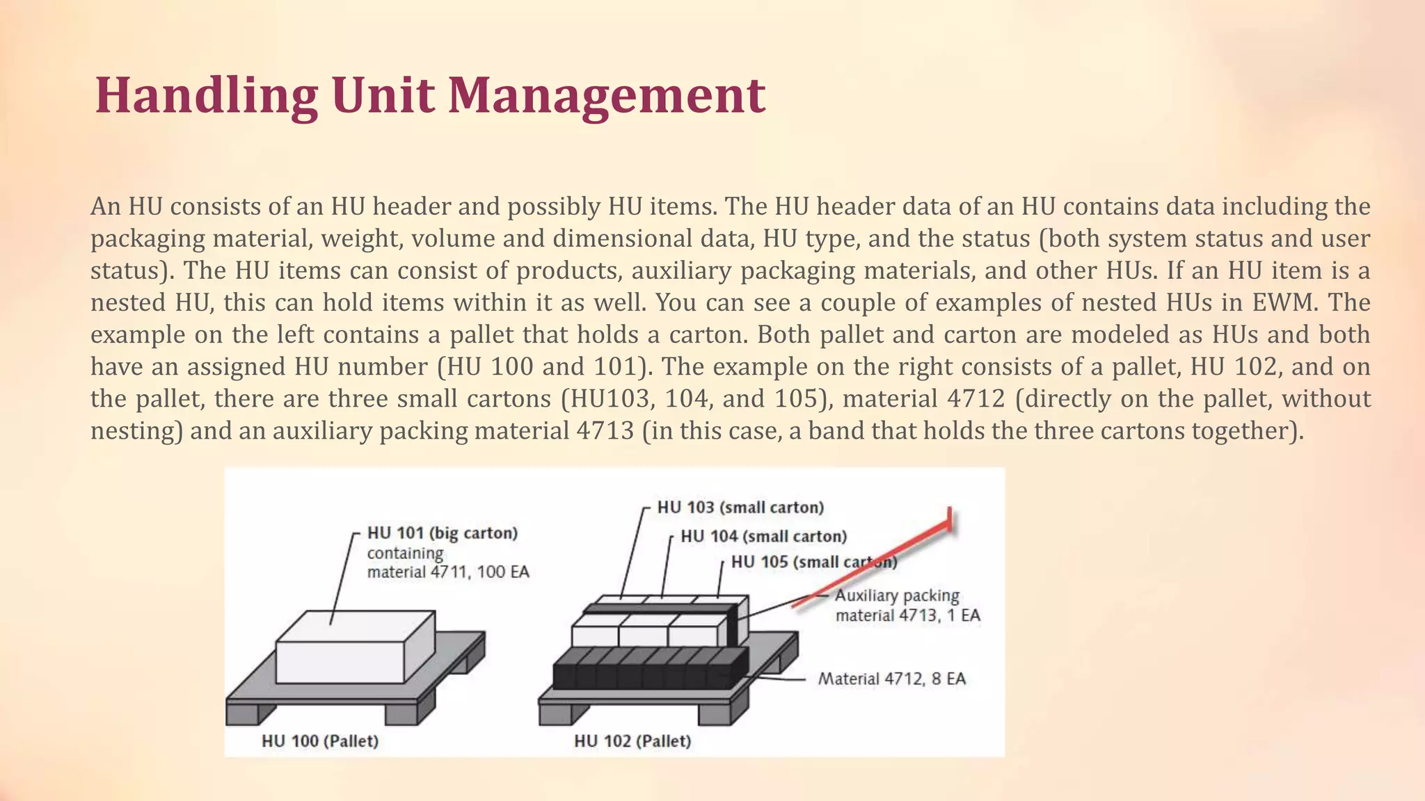 Handling units | PPTX