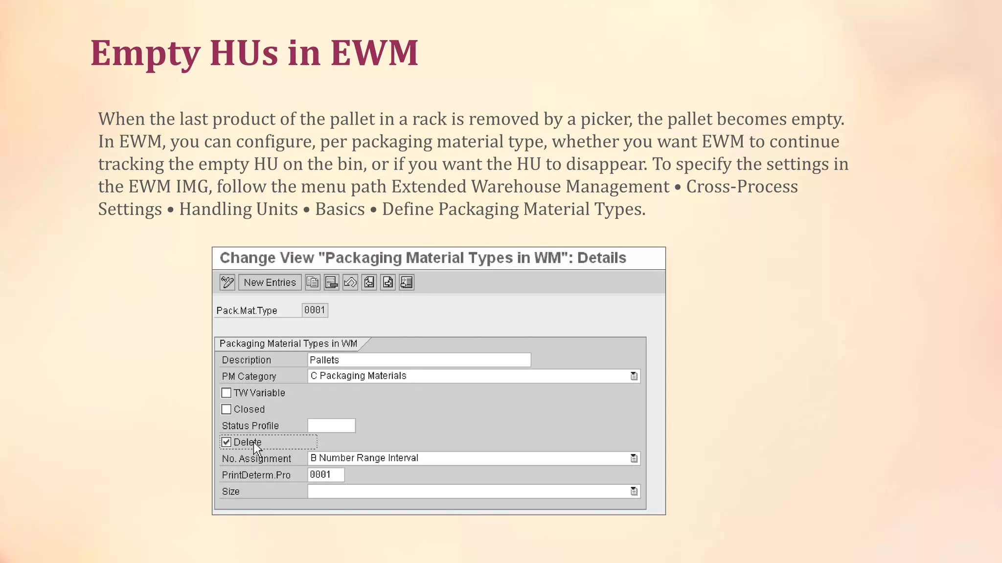 Handling units | PPTX