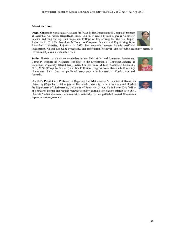 HANDLING UNKNOWN WORDS IN NAMED ENTITY RECOGNITION USING TRANSLITERATION | PDF | Web Development ...