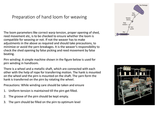 Frame Handloom | PPTX | Needlework | Arts and Crafts
