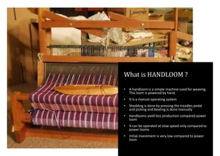 Frame Handloom | PPTX