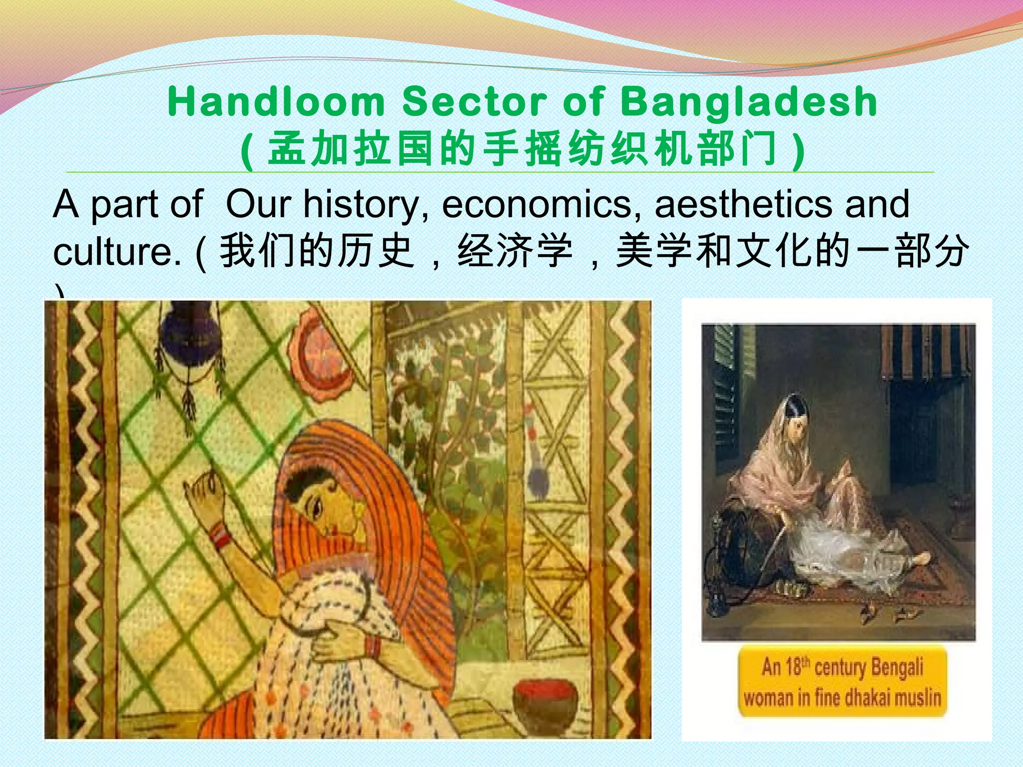Handloom Sector in Bangladesh | PPT