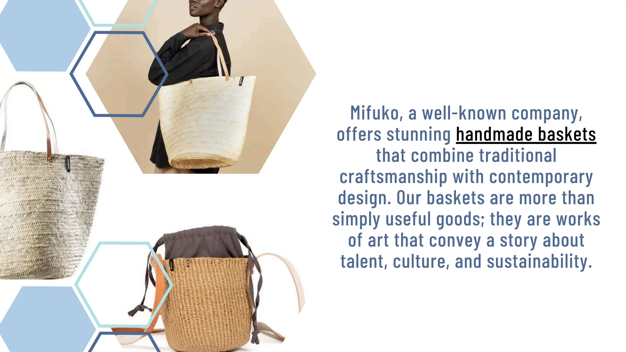 Handmade Baskets: The Craftsmanship of Mifuko | PPT