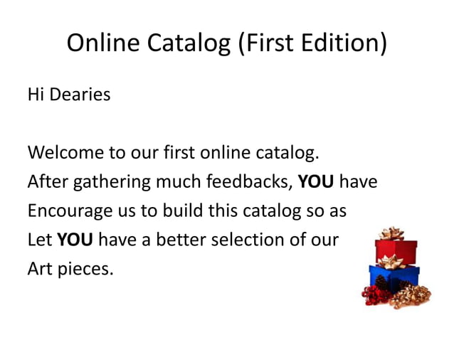 Handmade bookmark | PPT