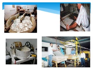 Handmade paper manufacturing | PPTX